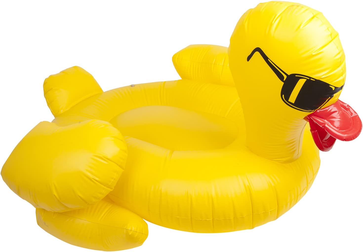 VFM - Inflatable Duck Pool Float, Lilo, Large, Fun Beach Floaties ...