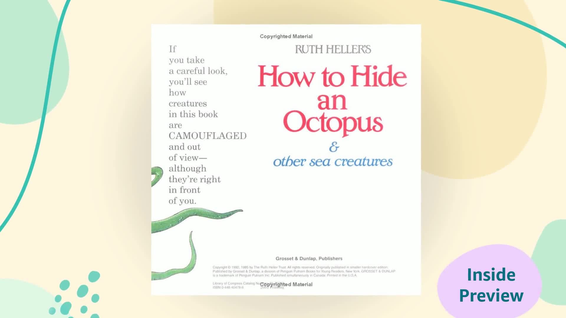 Snapklik.com : How To Hide An Octopus And Other Sea Creatures