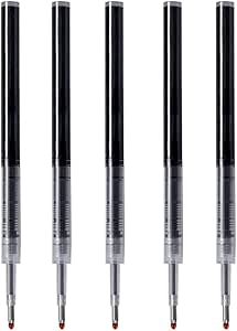 Amazon.com : DUNBONG Push Type Silent Neutral Pen Refill, Black Ink ...
