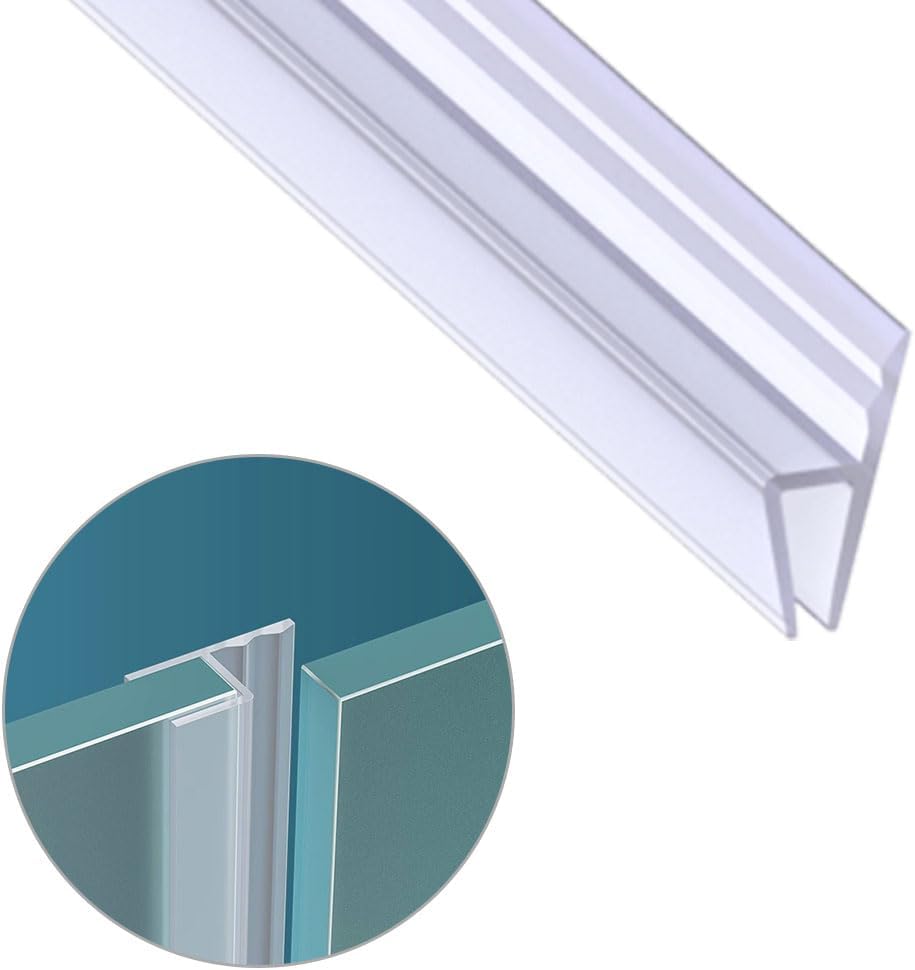 10 Ft ( Feet ) Glass Shower Door Seal Strip, Frameless Weatherproof ...
