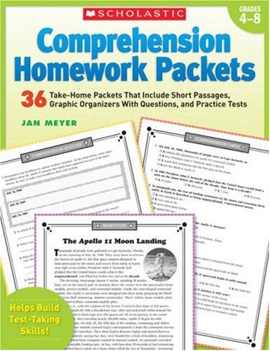 Comprehension Homework Packets: 36 Take-Home Packets That Include Short ...