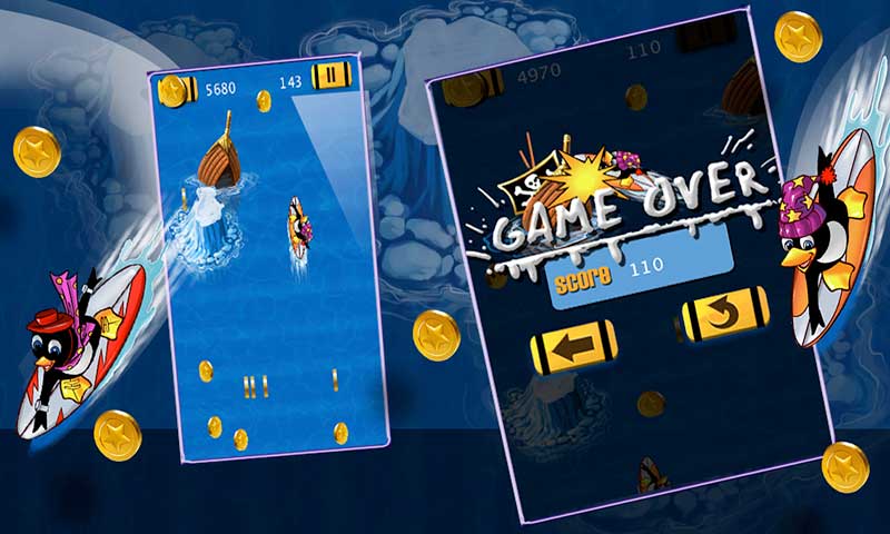 Super Surfer Penguin - App on Amazon Appstore