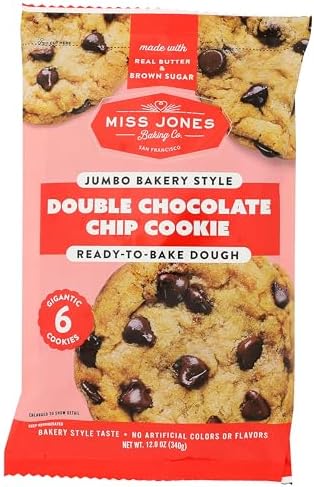 Amazon.com : MISS JONES BAKING CO Jumbo Bakery Style Double Chocolate ...