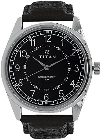 Buy Titan Men's Timeless Charm: Men's Analog Watch with Black Dial and ...