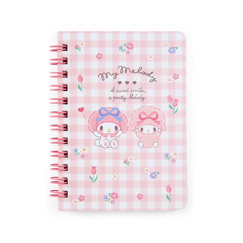 Sanrio (SANRIO) B7 Ring Notebook, My Melody, My Melody, my melody, 5 x ...