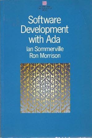 Amazon.com: Software Development With Ada (International Computer ...