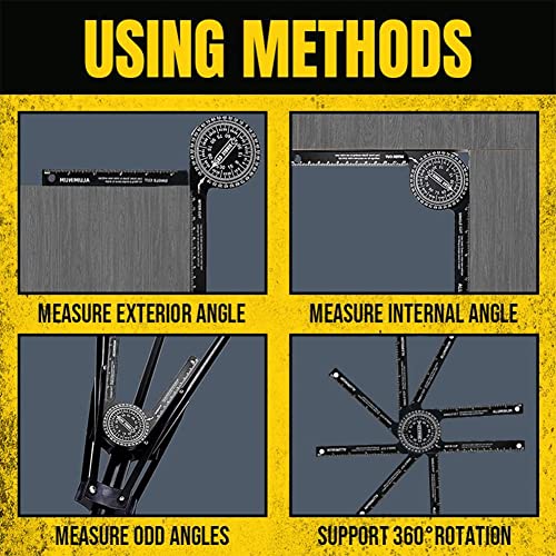 Snapklik.com : Miter Saw Protractor, 7-Inch Aluminum Protractor Angle ...