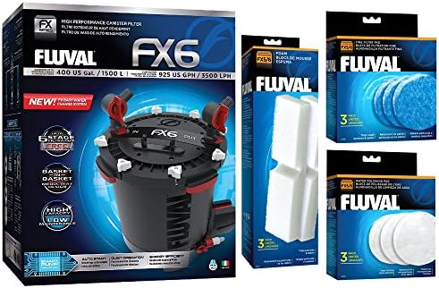Fluval Fx6 Aquarium Canister Filter (FX-6 Filter Package) : Amazon.ca ...