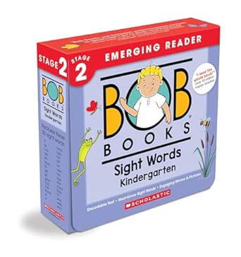 Amazon.com: Bob Books - Sight Words Kindergarten Box Set of 10 ...