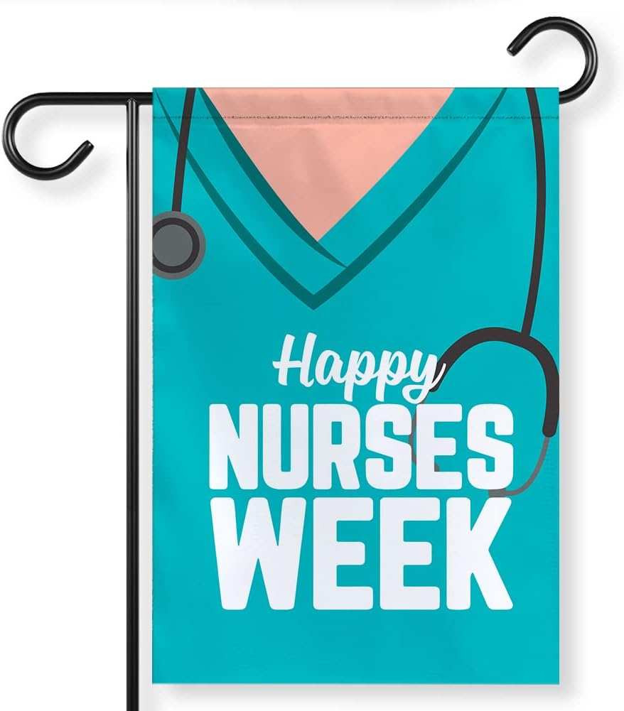Amazon.com : COIASY - Happy Nurses Week Flag Thank You Nurses Flag ...