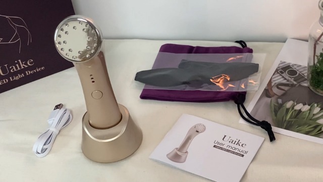 Watch Uaike LED Red Light Therapy Device for Face on Amazon Live