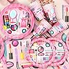 Amazon.com: Spa Party Supplies - Makeup Theme Party Tableware - Dinner ...