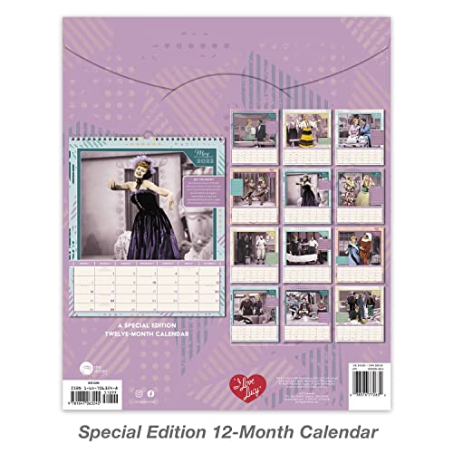 Snapklik.com : 2023 I Love Lucy Monthly Wall Calendar, Special Edition ...
