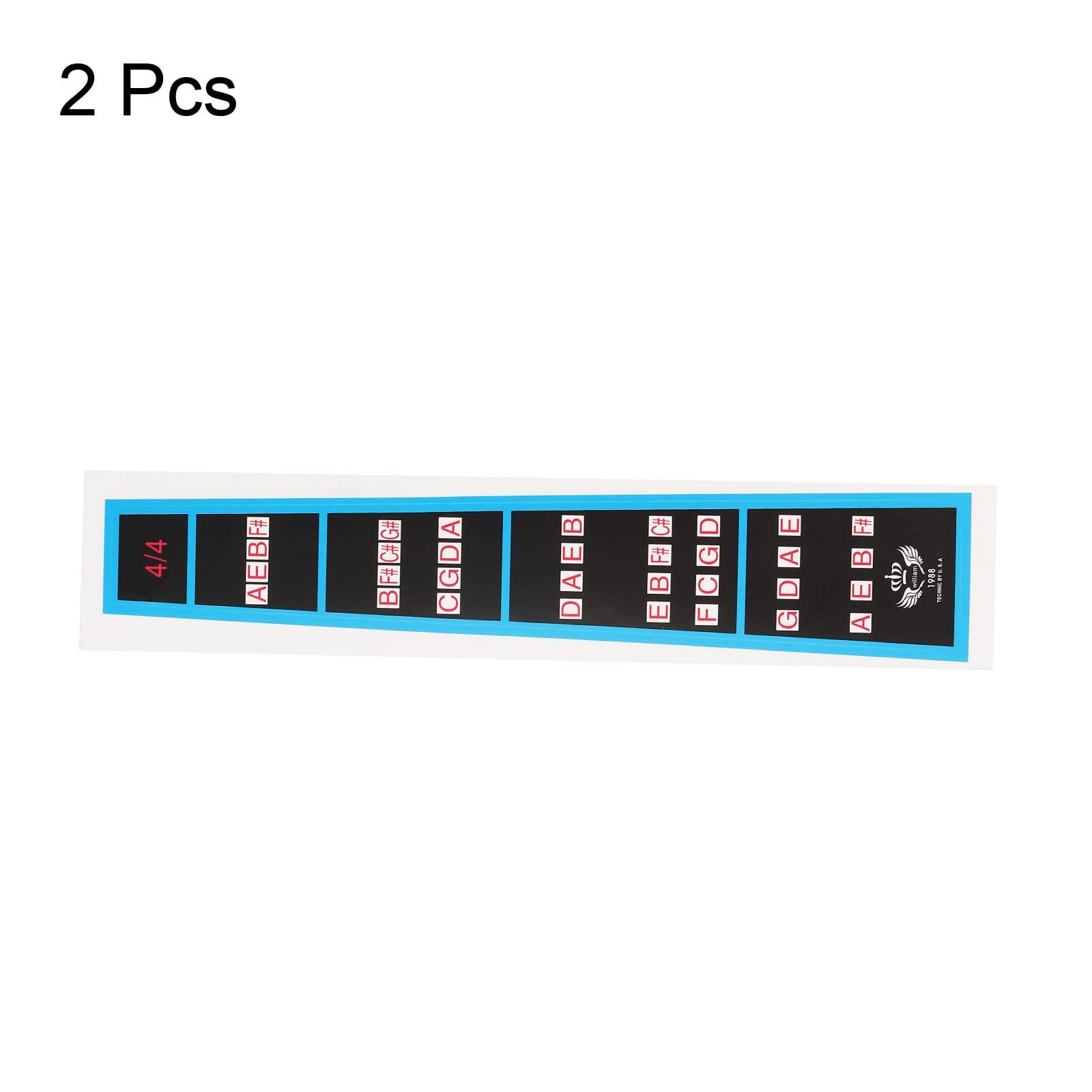 Beginner Violin Labels 4/4 Violin Finger Guide Stickers - Fretboard ...