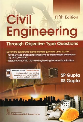 Buy CIVIL ENGINEERING THROUGH OBJECTIVE TYPE QUESTIONS 5TH EDITION ...