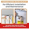 CMI Inc - 3/4 Inch IPS Female Threaded Complete Tankless Water Heater ...