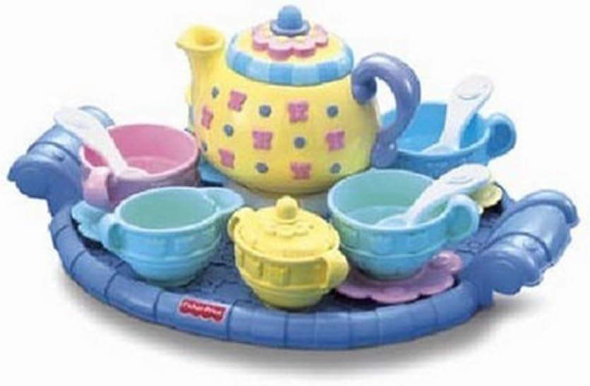 FISHER PRICE MUSICAL TEA SET NEW FOR KIDS : Amazon.co.uk: Toys & Games