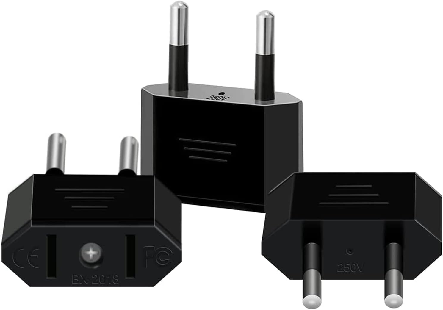 3 Stück Reiseadapter USA Adapter Amerika Deutschland Stecker ...