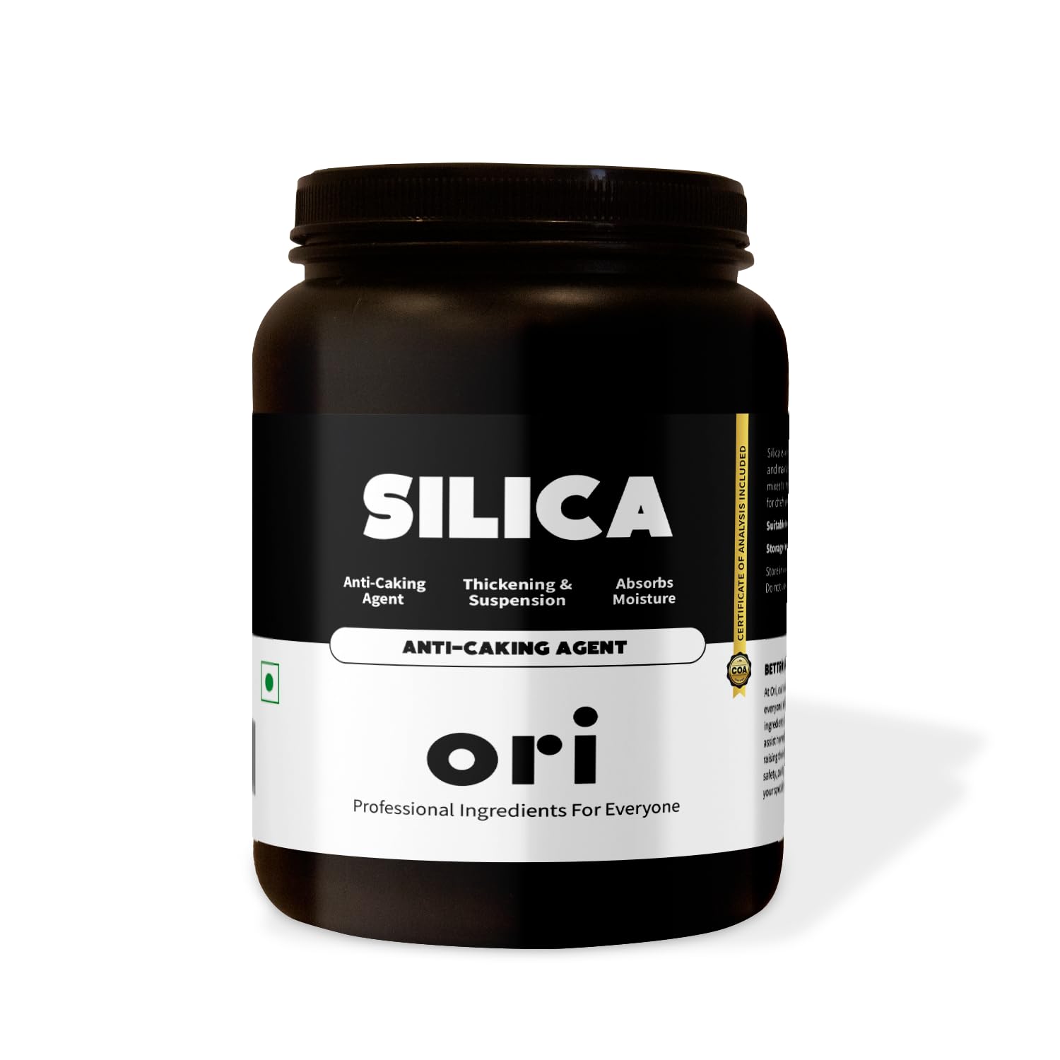 Ori Silica | Anti-Caking Agent - 250 g (Pack of 1) : Amazon.in: Grocery ...