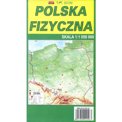 Physical Map of Poland: Unknown: 9788387728182: Amazon.com: Books