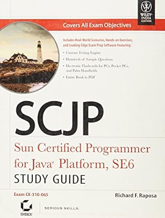 Buy SCIP Sun Certified Programmer for Java Platform, SE6 Study Guide ...