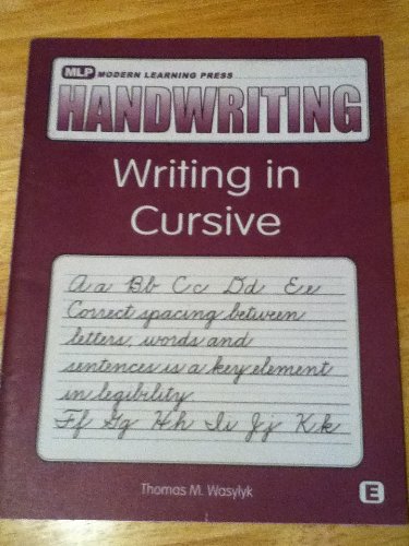 Writing in Cursive: Wasylyk, Thomas: 9781567620832: Amazon.com: Books