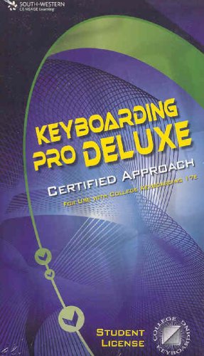 Keyboarding Pro DELUXE Certified Version 1.3, Lessons 1-120: South ...