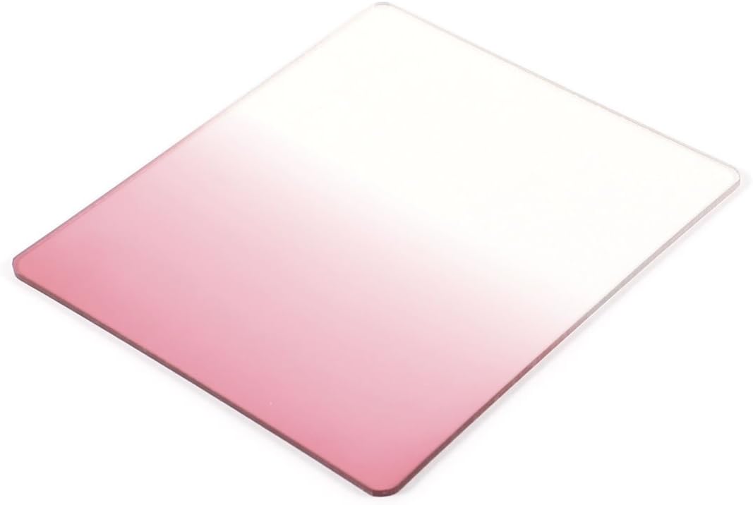 Amazon.com : Qtqgoitem Square Hot Pink Clear Graduated Color Filter ...
