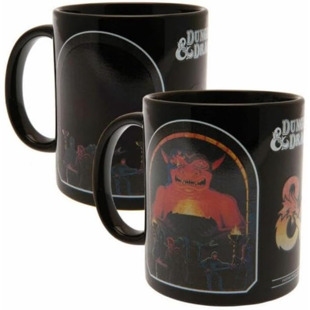 Amazon.com: Pyramid International Dungeons & Dragons Heat Change Mug ...