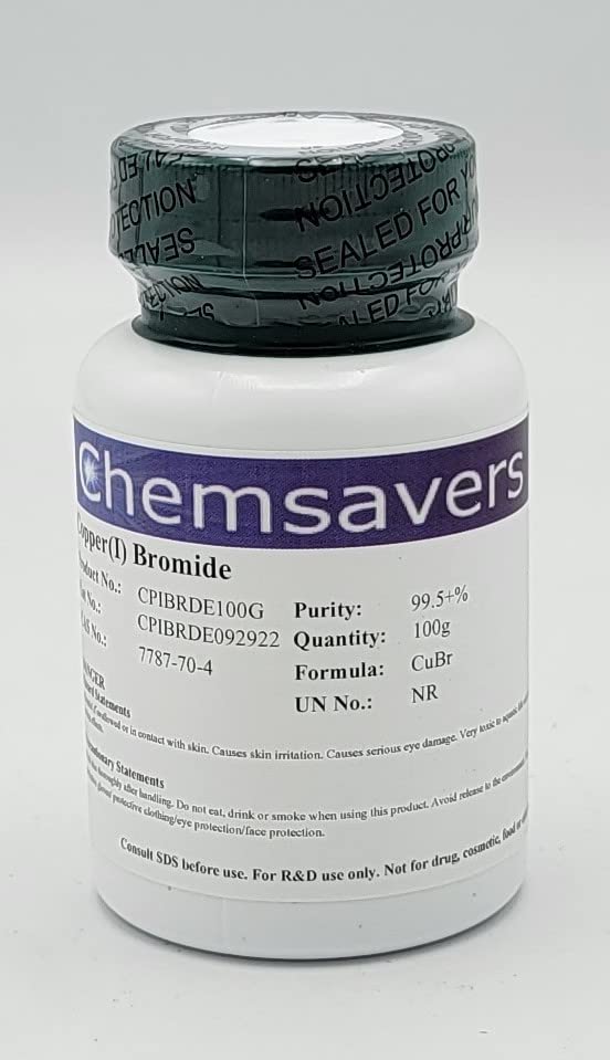 Amazon.com: Copper(I) Bromide, 99+%, Certified, 100g : Industrial ...