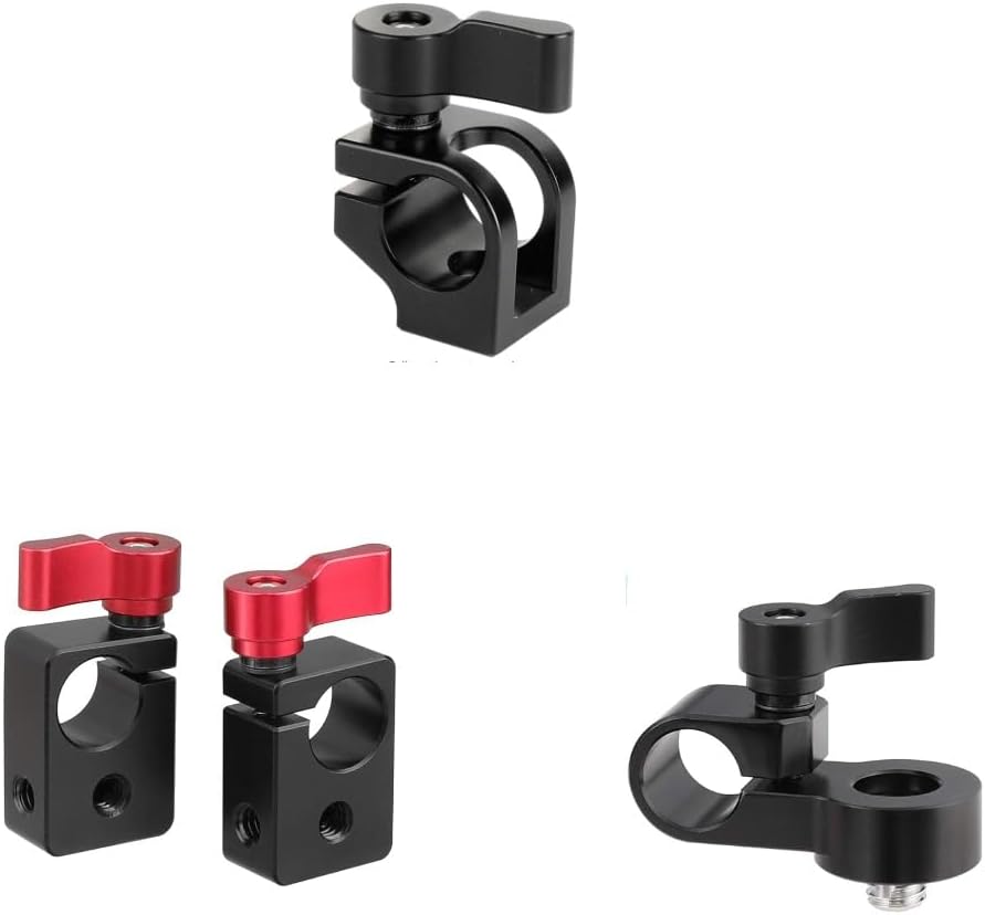 Amazon.com : CAMVATE 15mm Single Rod Clamp + 15mm Rod Clamp Install by ...