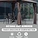 Amazon.com: FDW Patio Table Outdoor Table Outdoor Dining Table Patio ...
