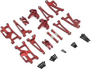 Amazon.com: 14PCs Metal Upgrades Parts for Hyper Go H14BM RC Car, Swing Arm Steering Cup Rear ...