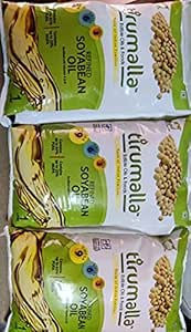 Tirumalla 1 LTR Refined Soyabean Oil- Pack of 3 : Amazon.in: Grocery & Gourmet Foods