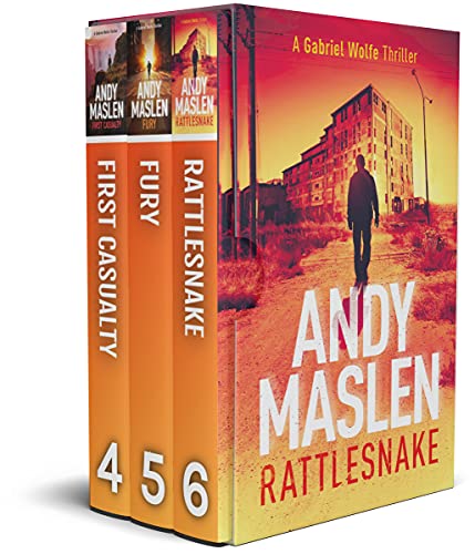 Gabriel Wolfe Boxset #2: First Casualty, Fury, Rattlesnake (The Gabriel ...