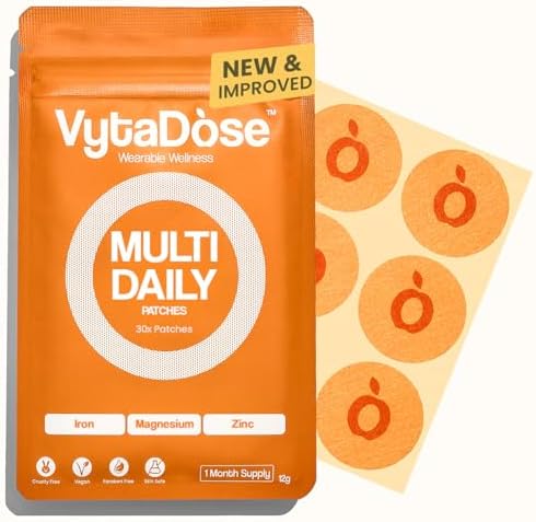 Amazon.com : Vytadose Multivitamin Patches | Hair Growth for Women ...