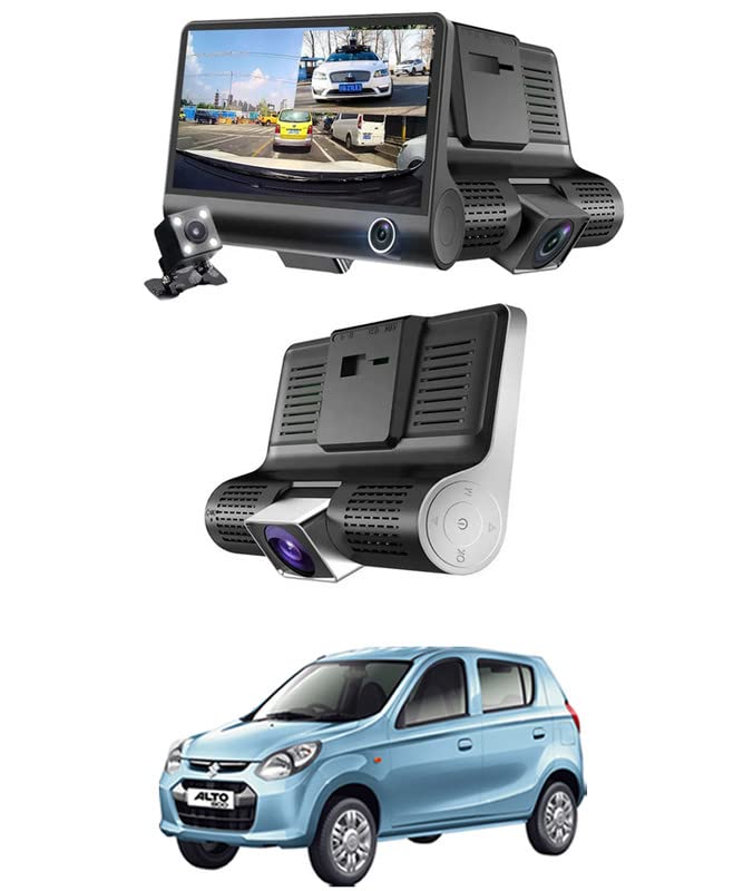 AYW 4inch 3Way Car DVR Camera 3 Lens/170 Degree/Wide Angle Car Camera ...