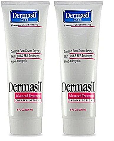 Amazon.com : Dermasil Advanced Treatment Creamy Lotion, 2 Bottles, 8 oz ...
