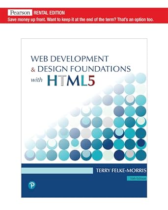 Web Development and Design Foundations with HTML5 [RENTAL EDITION ...