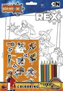 Generator Rex Colouring Set : Amazon.co.uk: Toys & Games