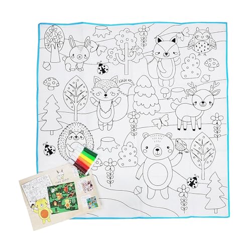 SAMVARDHAN Water Coloring Mat Doodle Drawing Painting Kids Child ...