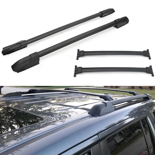 Snapklik.com : ROSY PIXEL Roof Rack For 2009-2015 Honda Pilot Black ...
