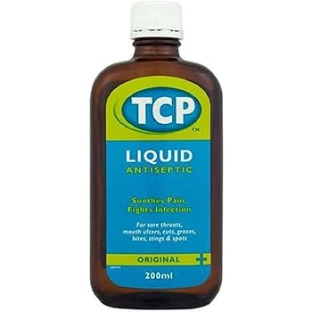 TCP Original Antiseptic Liquid - 200 ml: Amazon.co.uk: Health ...
