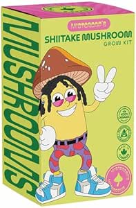 Amazon.com : Mistercap's Grow Kits by Wiz Khalifa: Shiitake Mushroom ...
