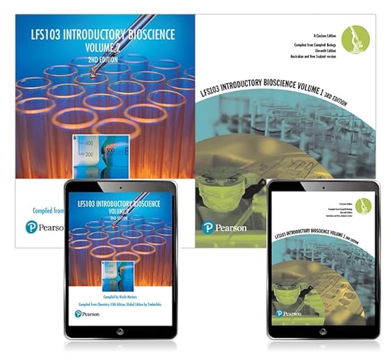 Introductory Bioscience Volume 1 & 2 LFS103 (Custom Edition and eBooks ...