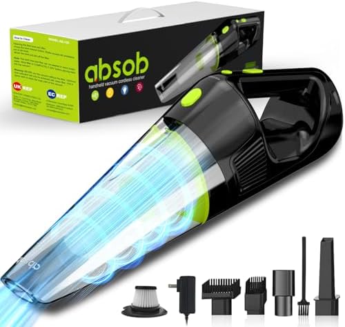 Amazon.com - BUFF Handheld Vacuum Cordless - Portable and Rechargeable ...