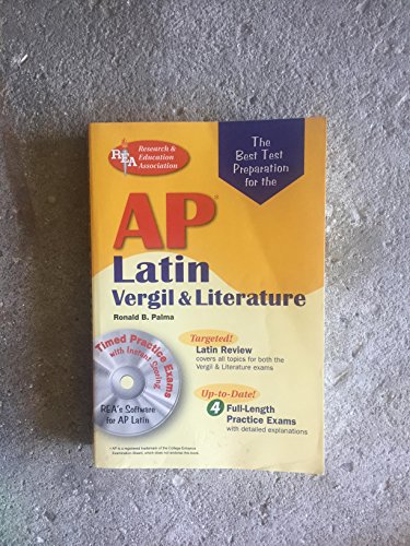 AP Latin Vergil and Literature Exams w/CD-ROM (REA)The Best Test Prep ...