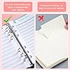 DOUSELLA 48 Pezzi Set di A6 Fogli di Bilancio Organizer per Budgeting ...