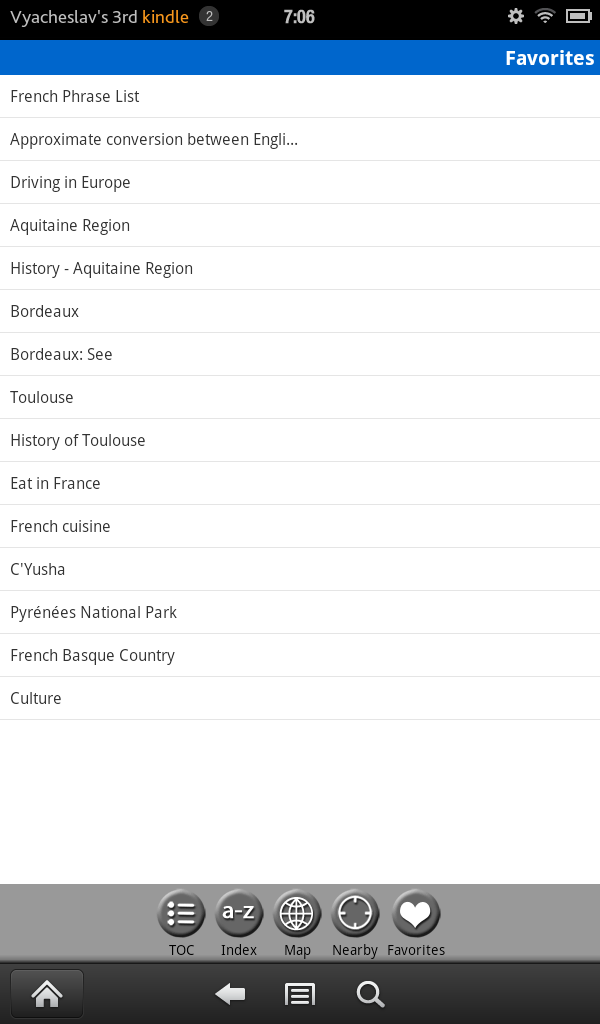 Southwest France - Guide and Map - App on Amazon Appstore