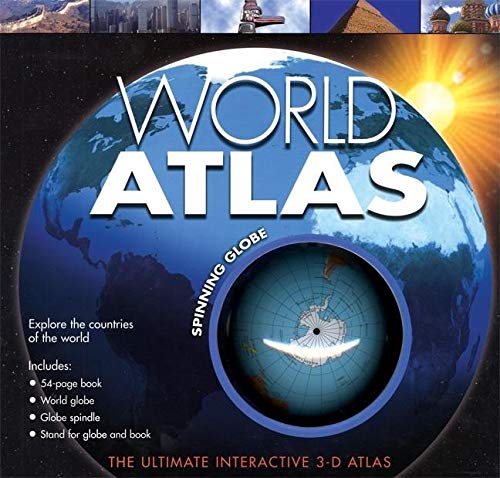 Spinning Globe World Atlas: Amazon.co.uk: Levete, Sarah: 9781592236435 ...
